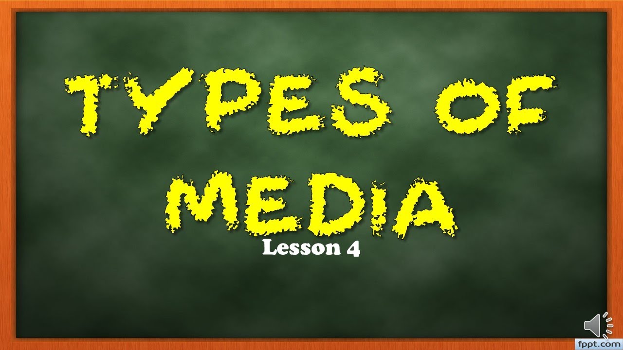 What Different Types Of Media Are There?