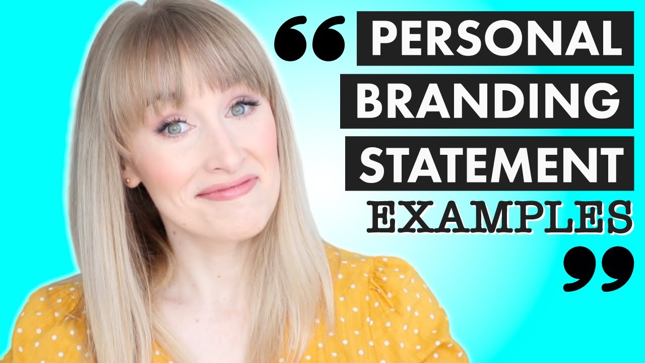 5 Personal Brand Statements Examples To Get You Inspired