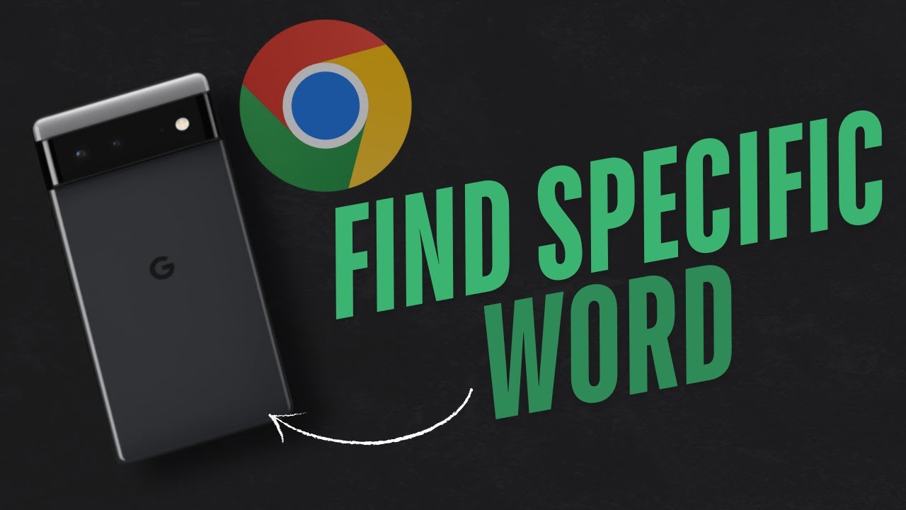 How To Search For Words On A Page? Search Quickly And Efficiently