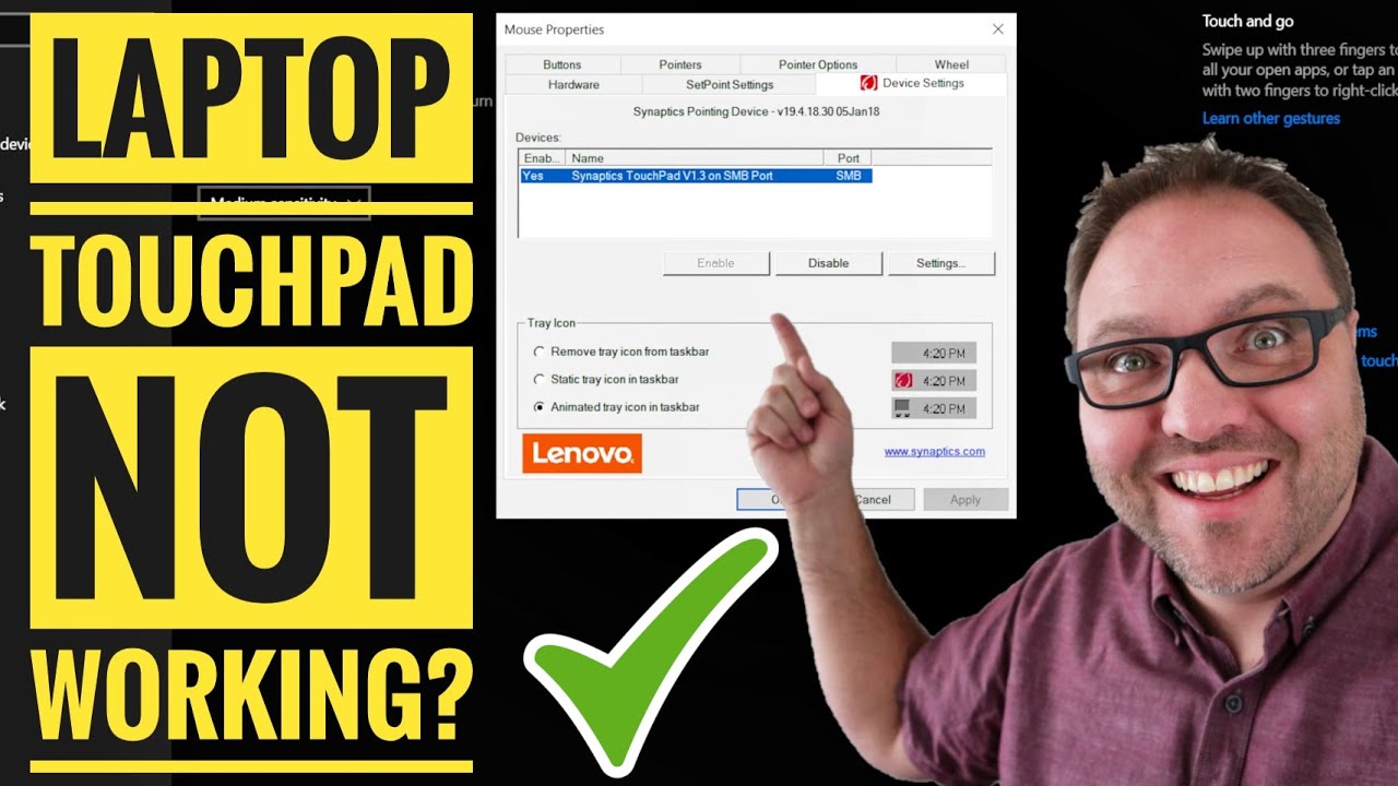 Laptop Mouse Not Working? Not Problem Let's Fix It