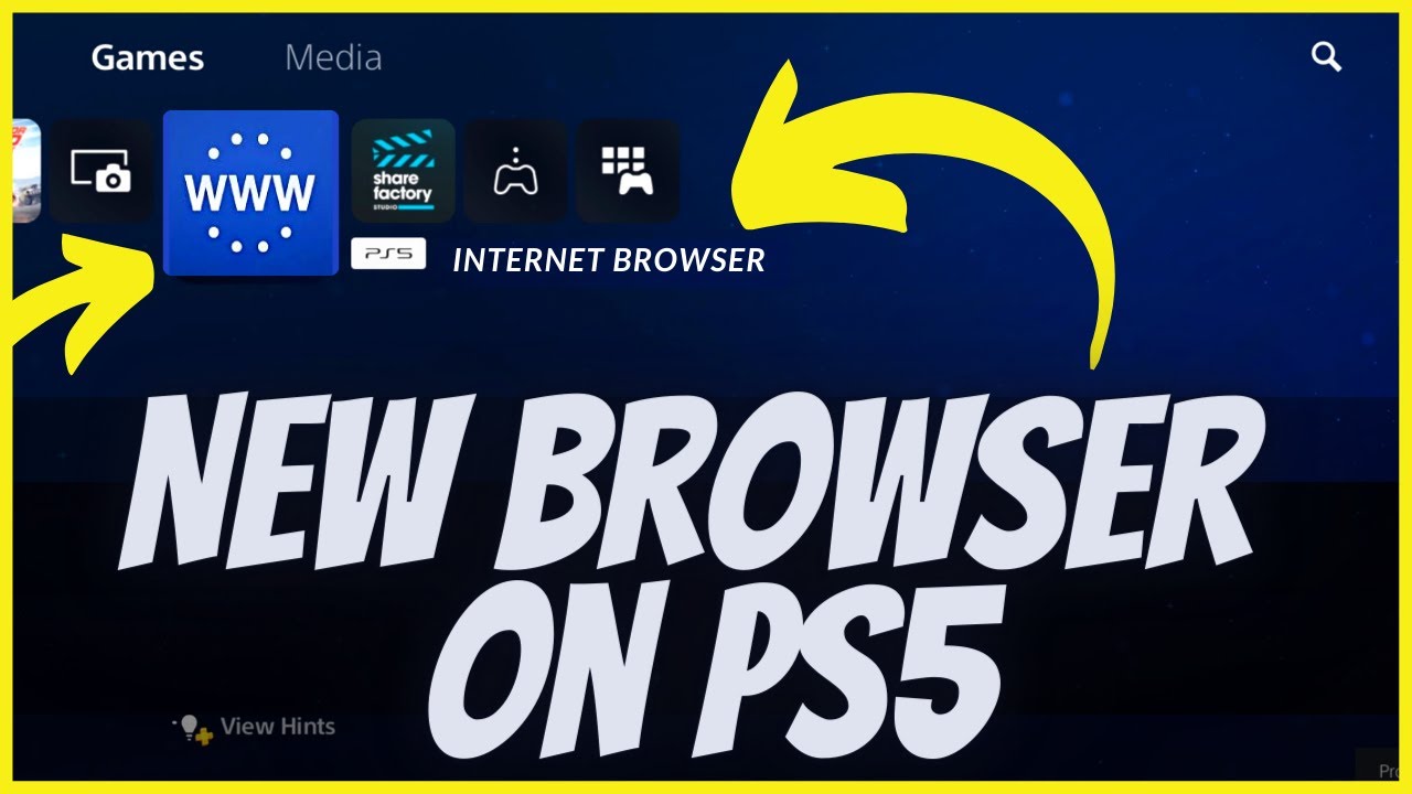 How To Access Hidden PS5 Web Browser And Use It