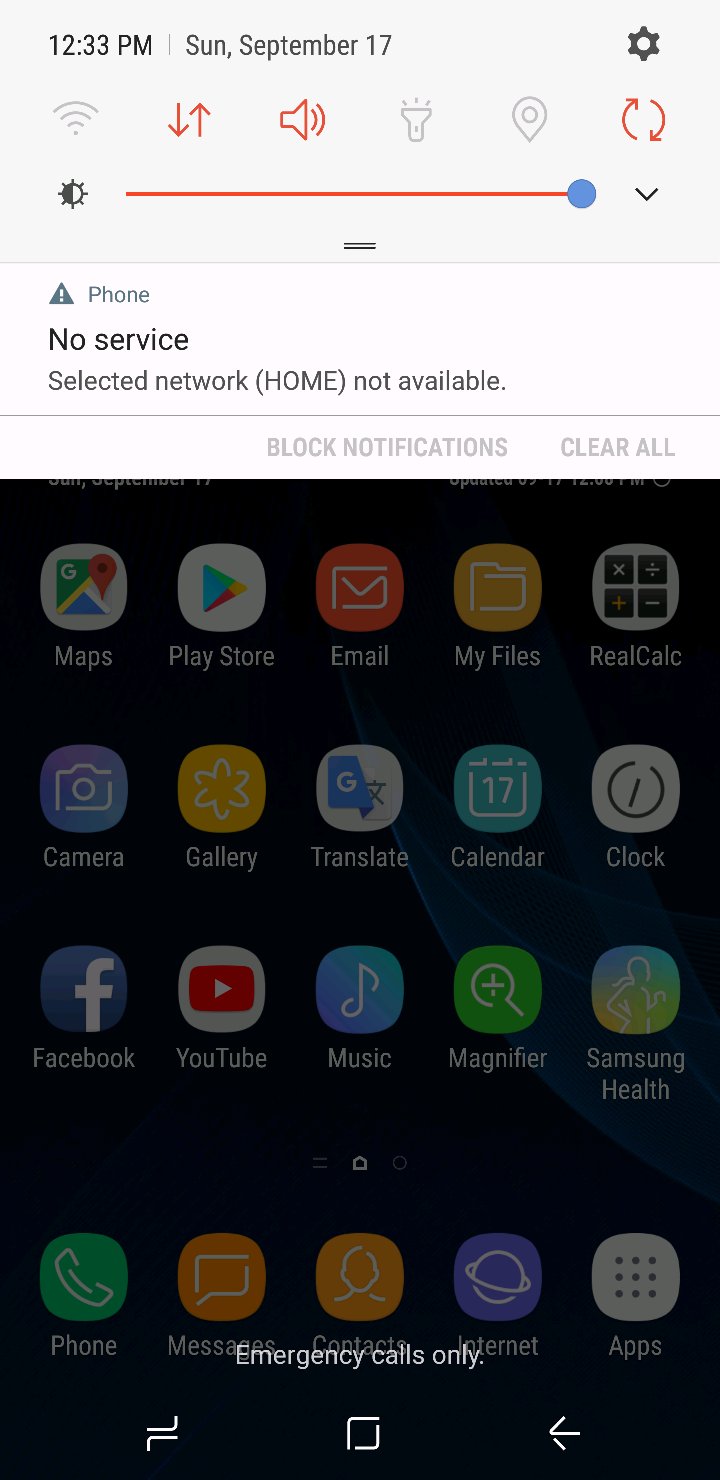 Why My Android Or Samsung Phone Says No Service And Signals - Let's Fix It