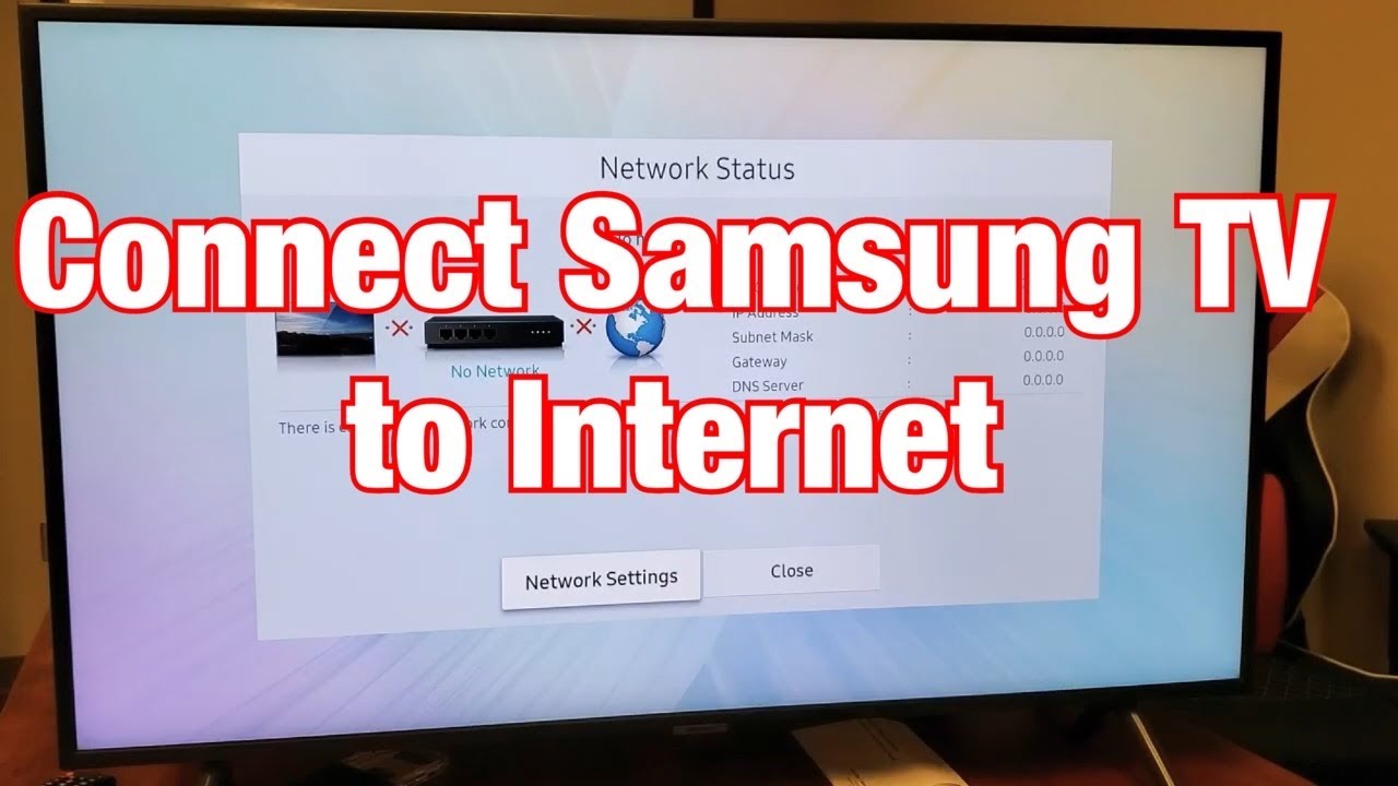 How To Fix Samsung TV That Won't Connect To Wifi Or Internet