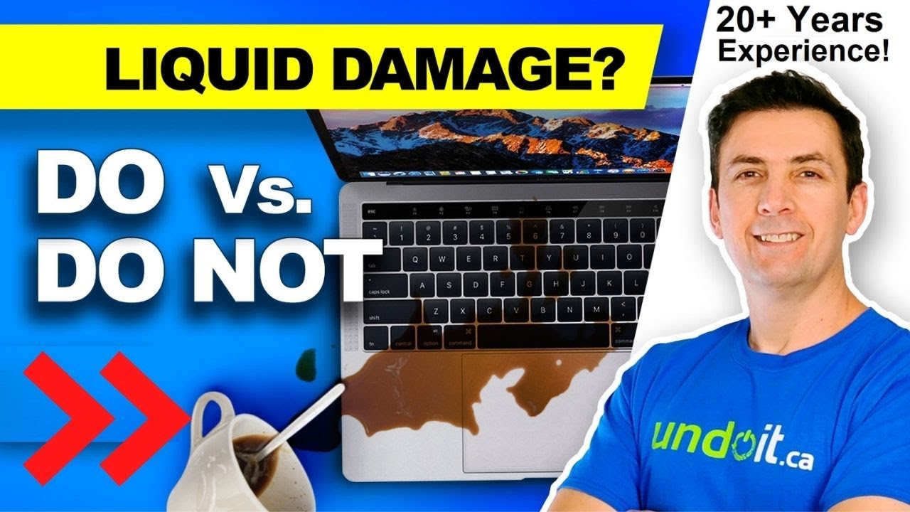 Mistakenly Spilled Water On MacBook? Here's What To Do