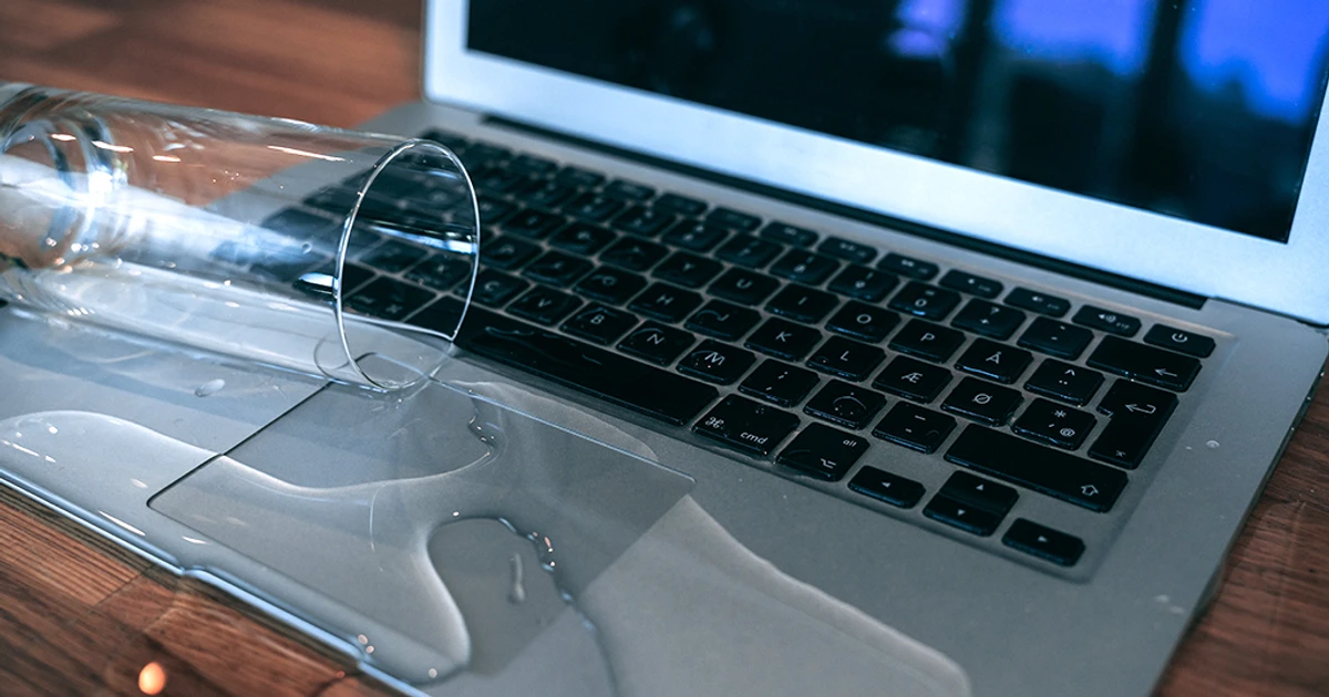 Mistakenly Spilled Water On MacBook? Here's What To Do