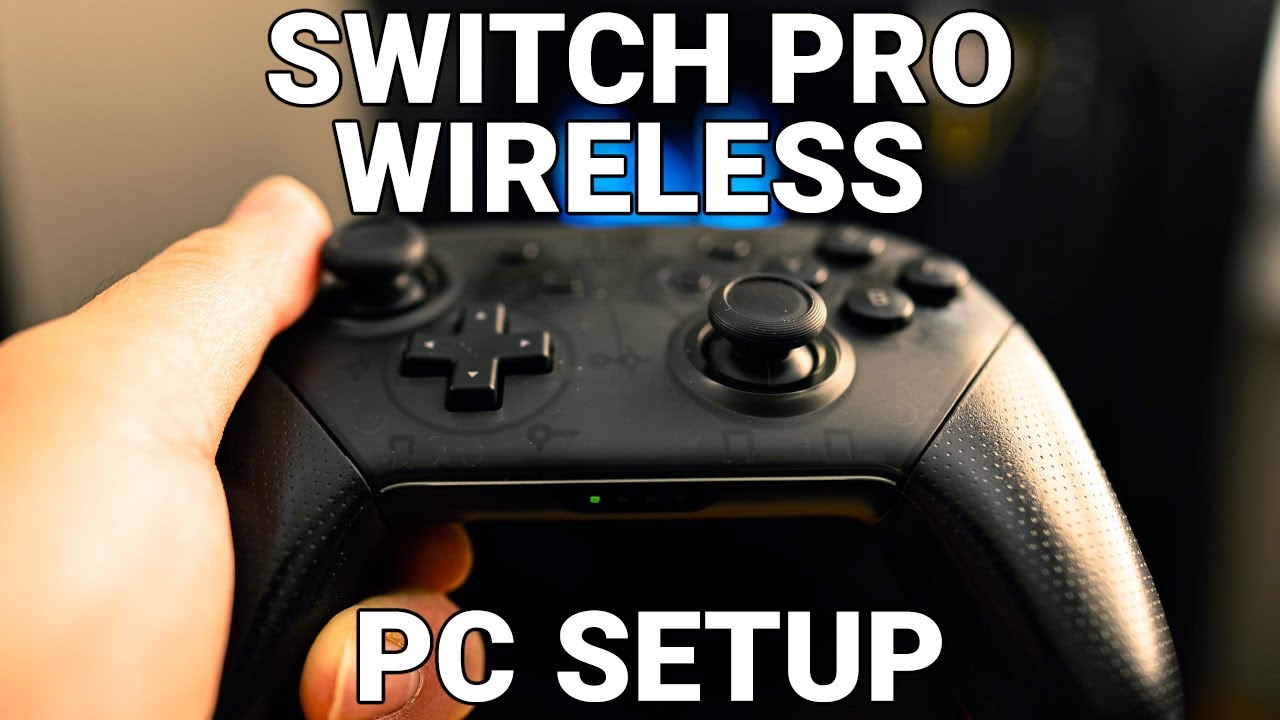 How To Connect A Nintendo Switch Pro Controller To Your PC?