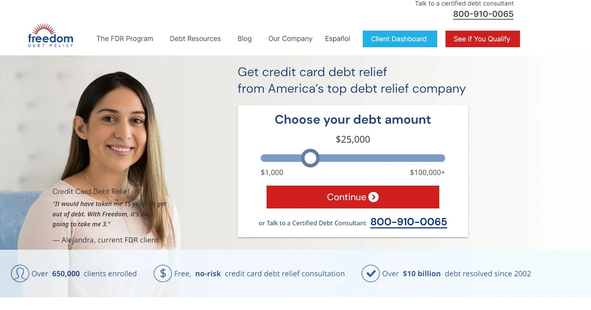 Freedom Debt Relief Review 2023