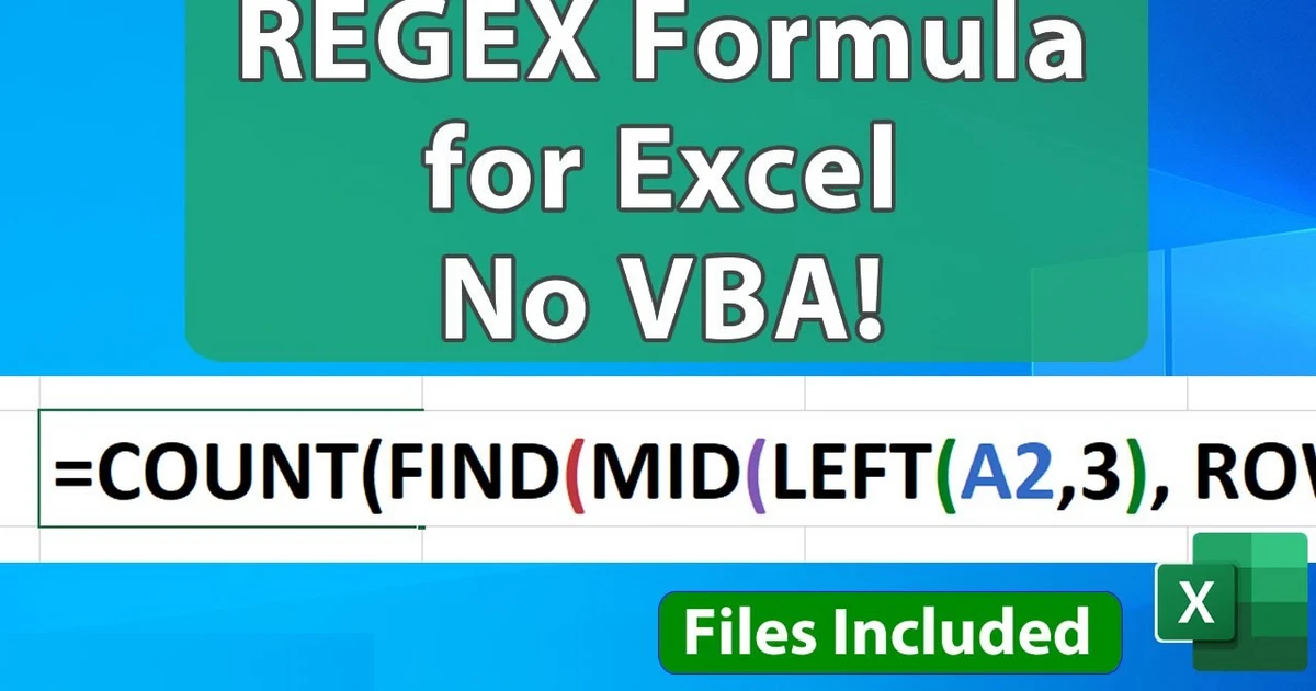 Boost Your Spreadsheet Skills With 5 Must Know Excel Regex Hacks