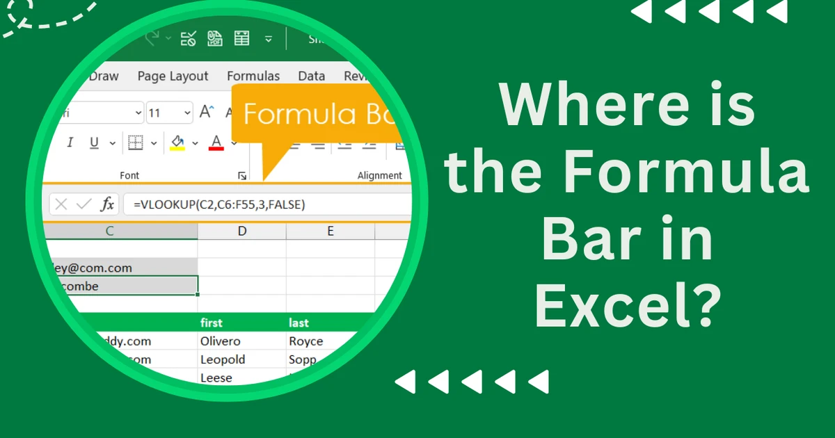 Where Is Formula Bar In Excel 2023? A Step By Step Tutorial